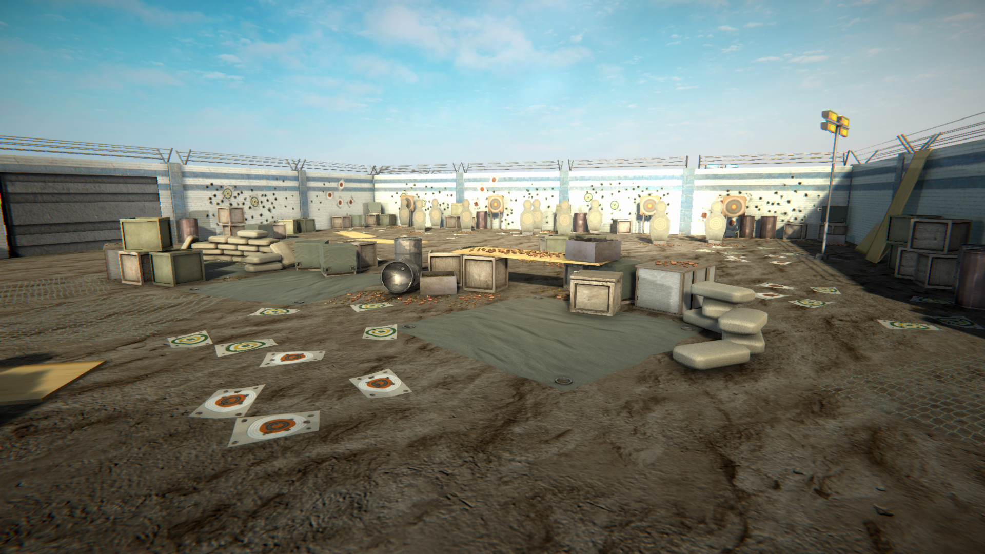 Realistic Modern Military Training Complex Asset Package | GameDev Market