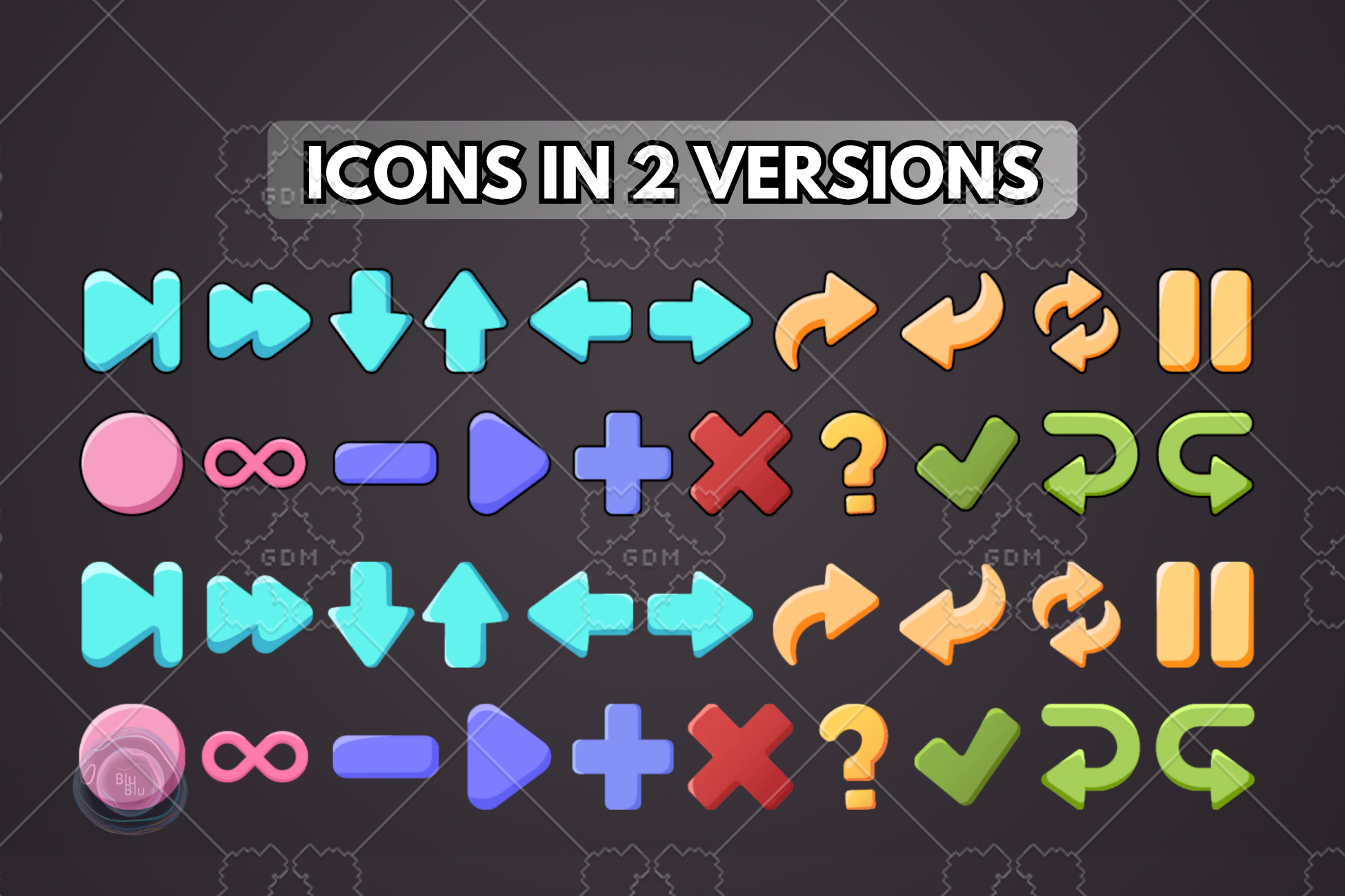Fantasy Icons Pack 200+ | GameDev Market