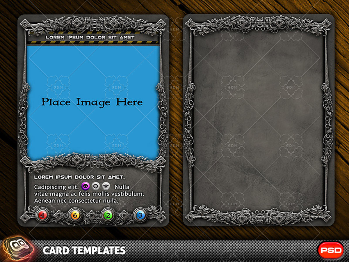 Trading Card Games Template Trading Card Games Template