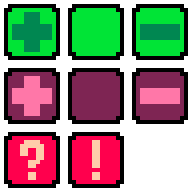 Mini-Map Markers Pack 32+ Fantasy Pixel Art Icons | PICO-8 (16x16 ...