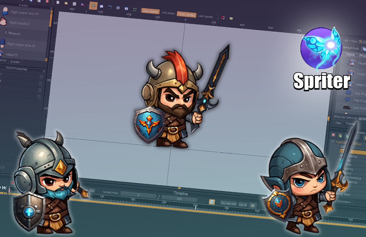 Knight 2D Animated Character (Mini) | GameDev Market