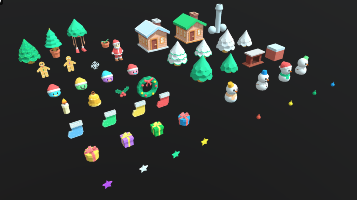 Low Poly Holiday Season Pack (Xmas & Winter) | GameDev Market