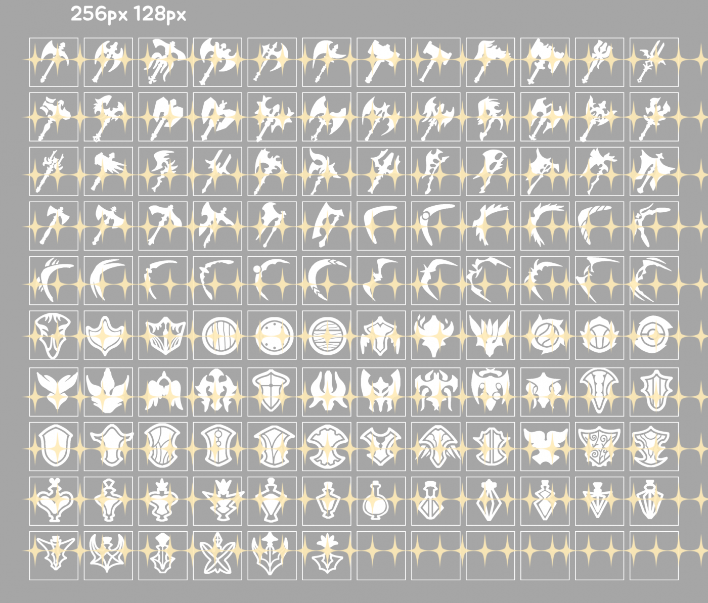Simple Item_Weapon 2 Set Pack | GameDev Market